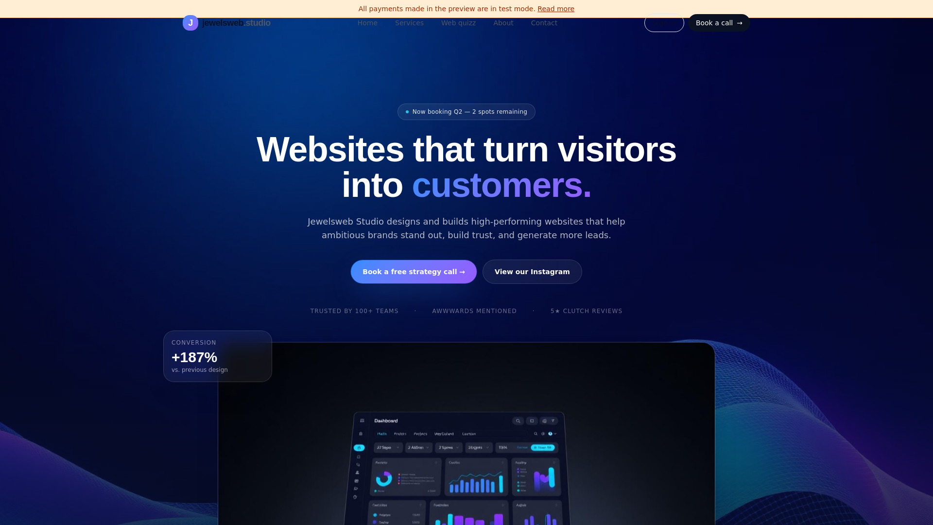 Services — Jewelsweb Studio