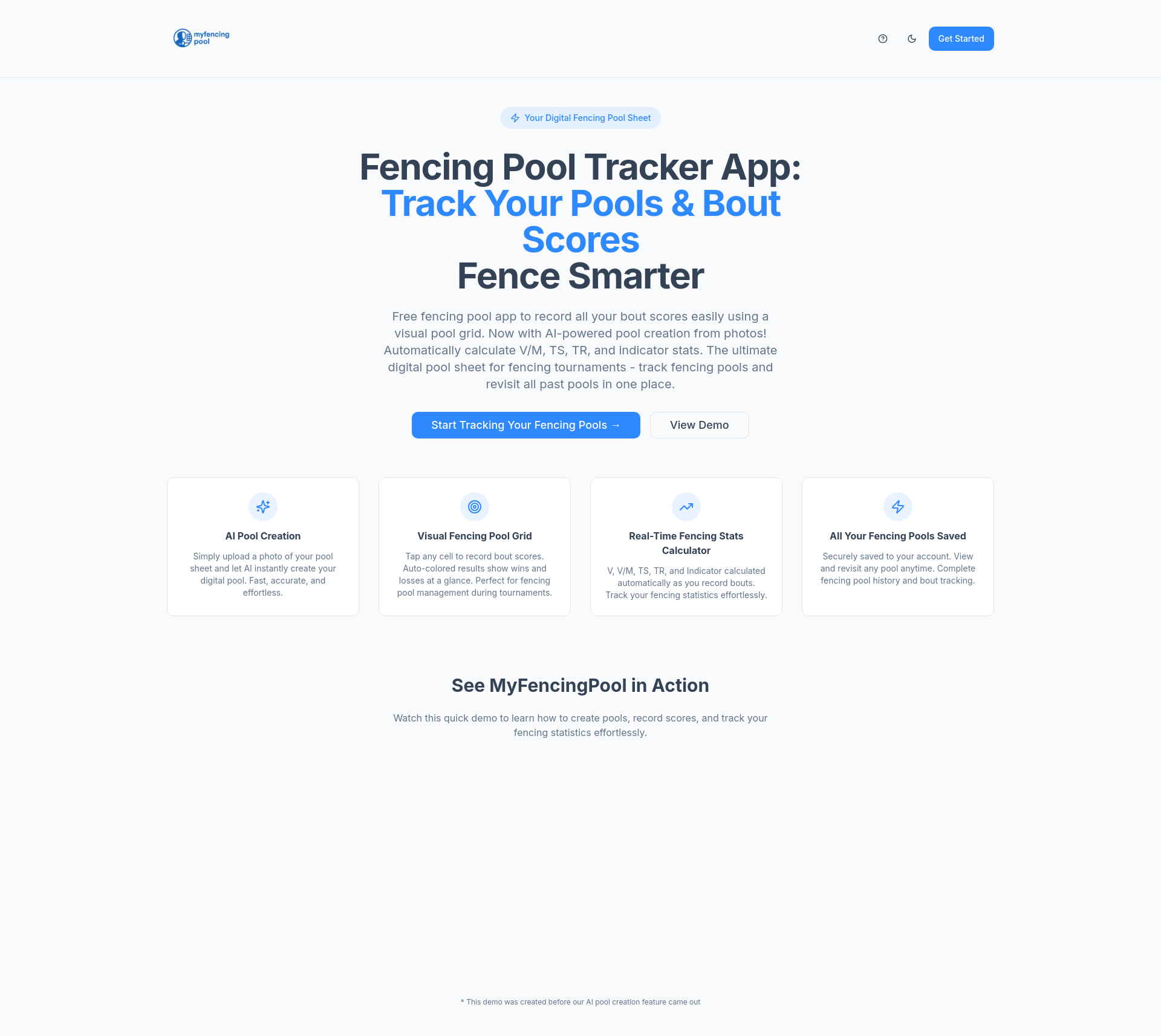 MyFencingPool - Fencing Pool Tracker App | Track Your Fencing Pools ...