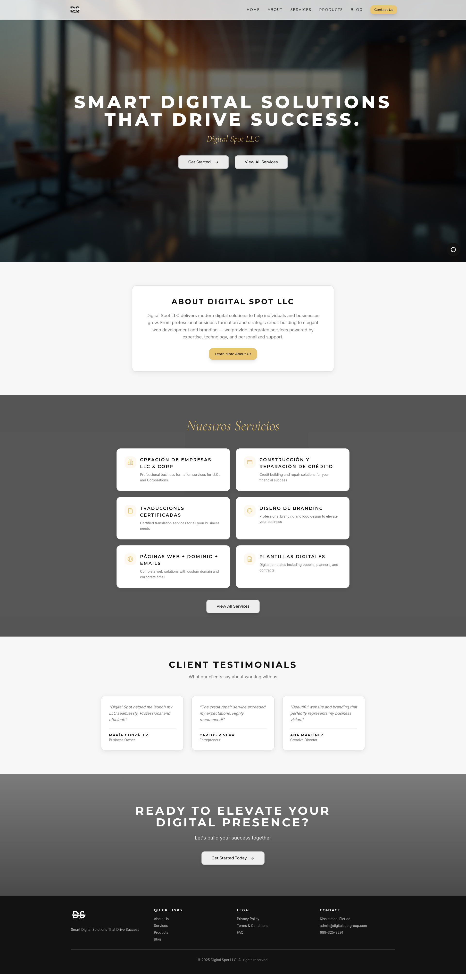Digital Spot LLC | Smart Digital Solutions