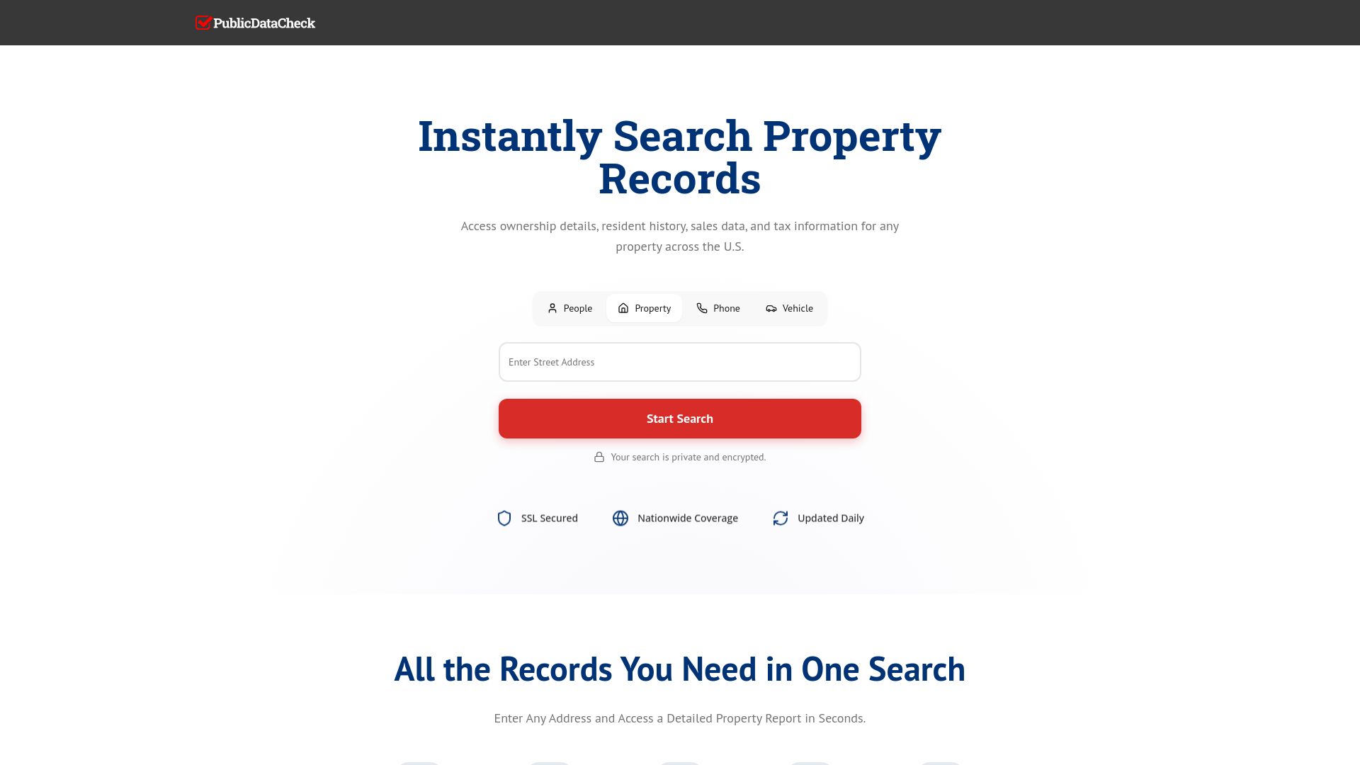Property Records Search | Find Property Owners, Sales History & Taxes