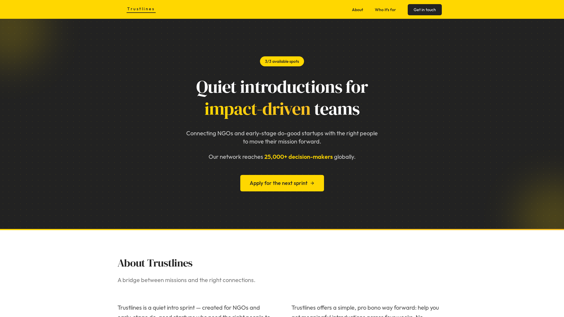 quiet-warm-introductions