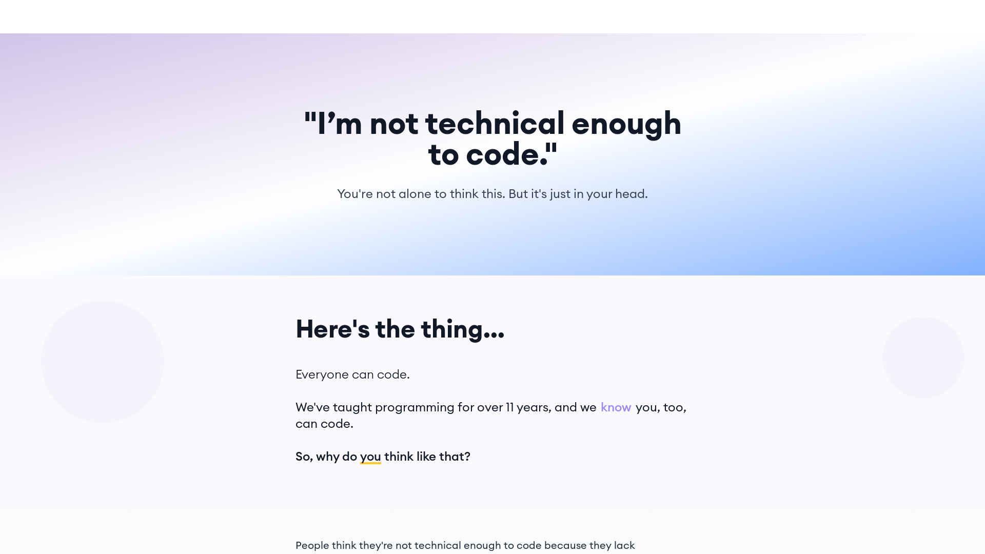 Coding for non-technical people | Programiz PRO