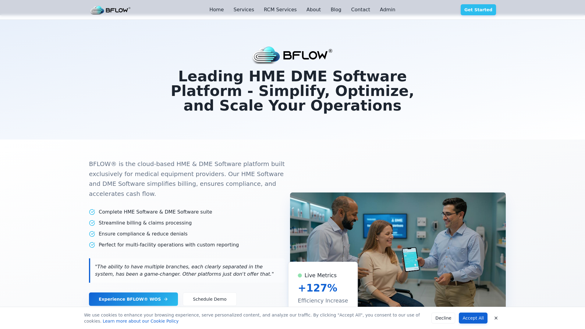 BFLOW® - HME Software & DME Software Solutions for Medical Equipment ...