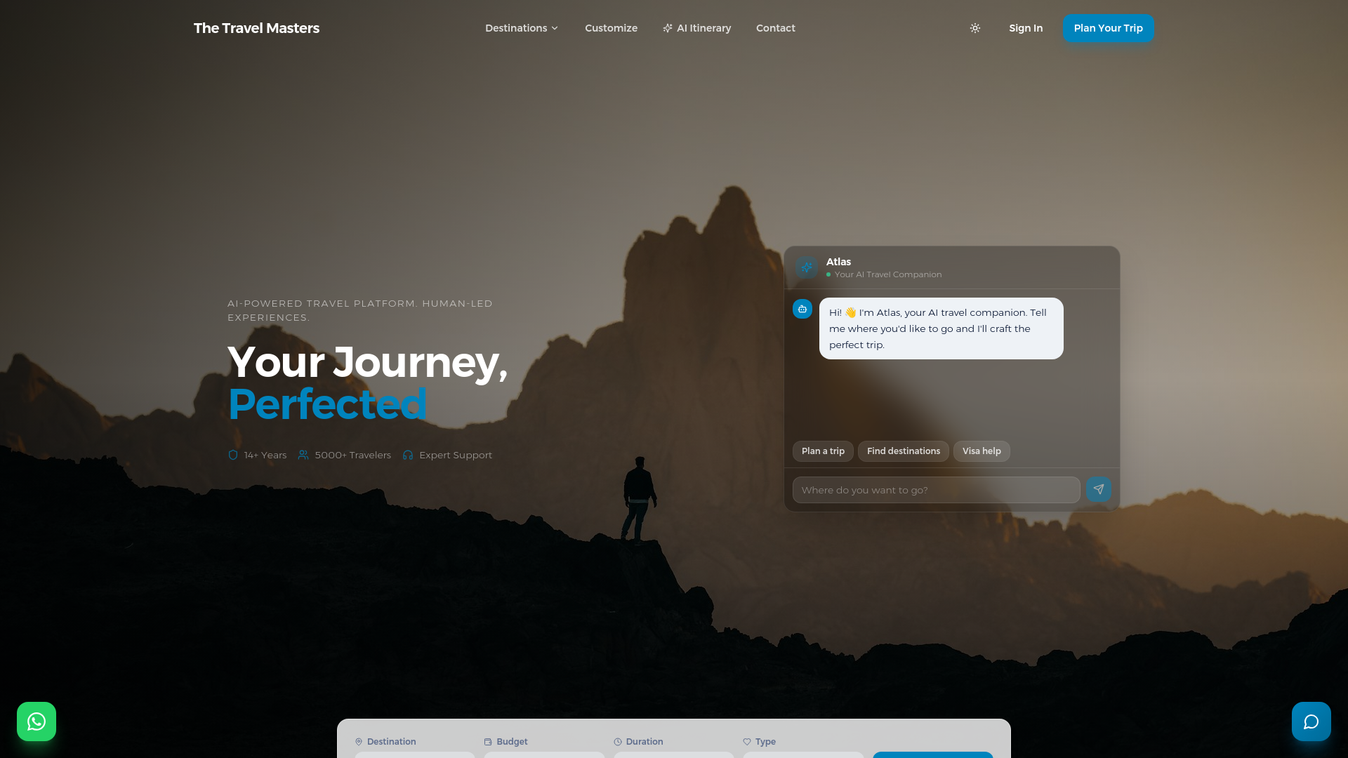 The Travel Masters — Curated Travel Experiences