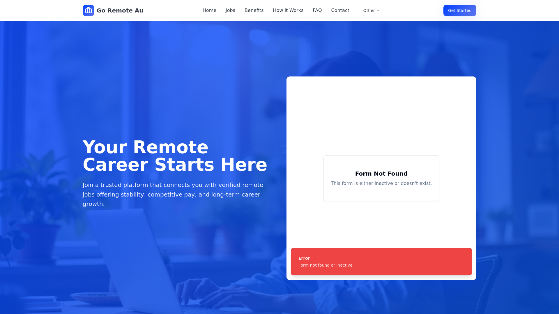 Go Remote Au - Trusted Remote Work Opportunities