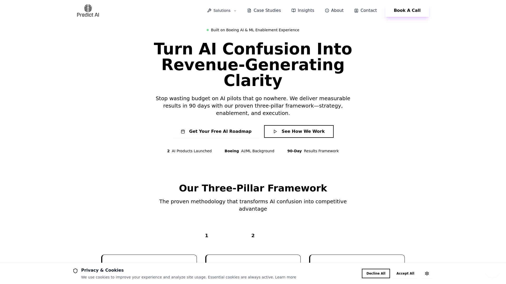 Predict AI - From AI Confusion to AI Clarity | Strategy • Enablement ...