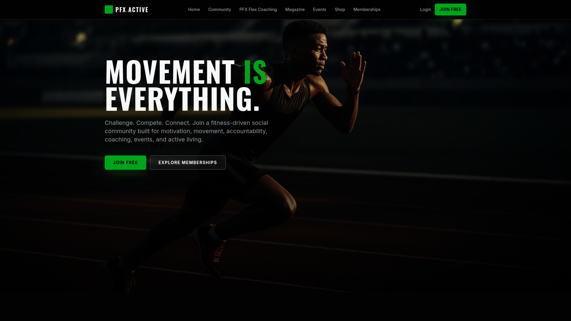 PFX Active — Movement Is Everything