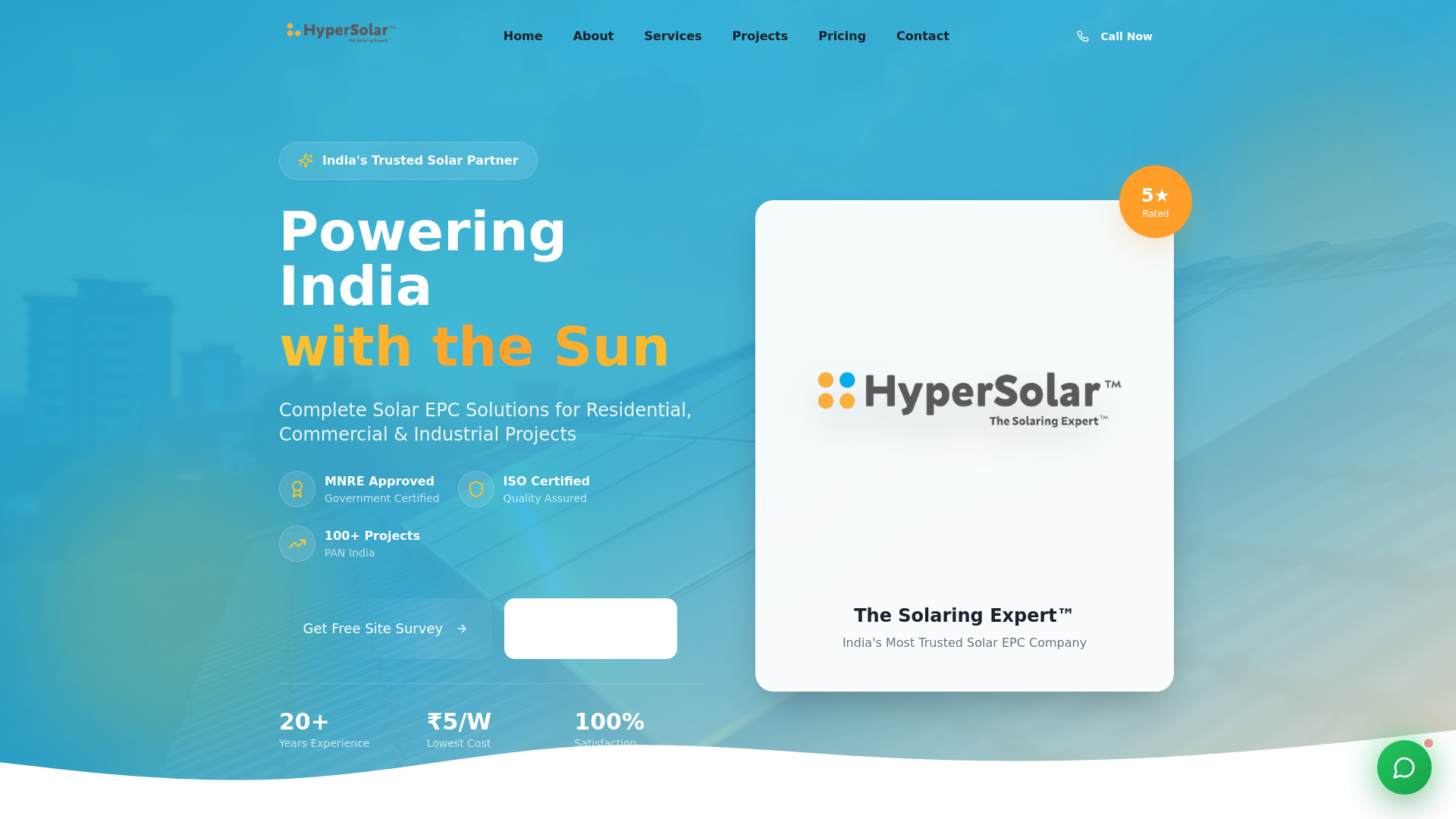 HyperSolar - The Solaring Expert™ | Solar EPC Solutions India