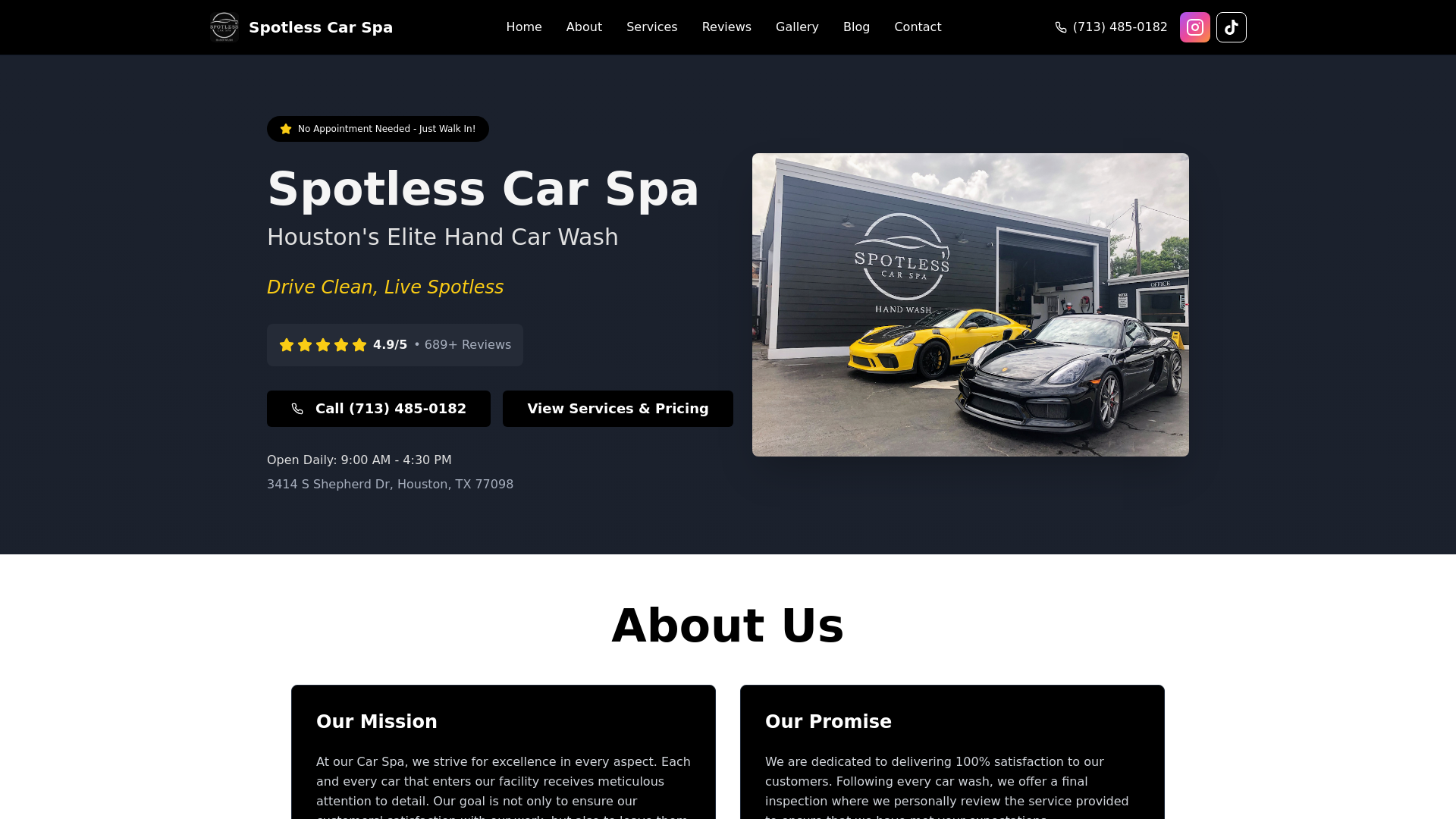 Spotless Car Spa - Premium Car Detailing Services