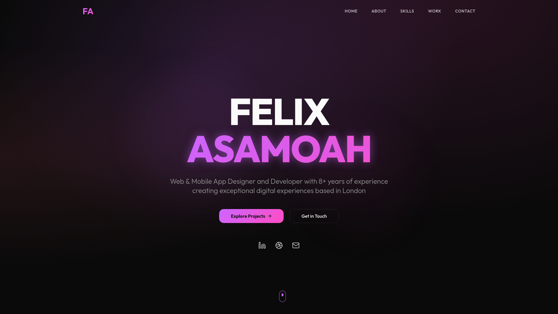 Felix Asamoah - Web & Mobile App Designer & Developer