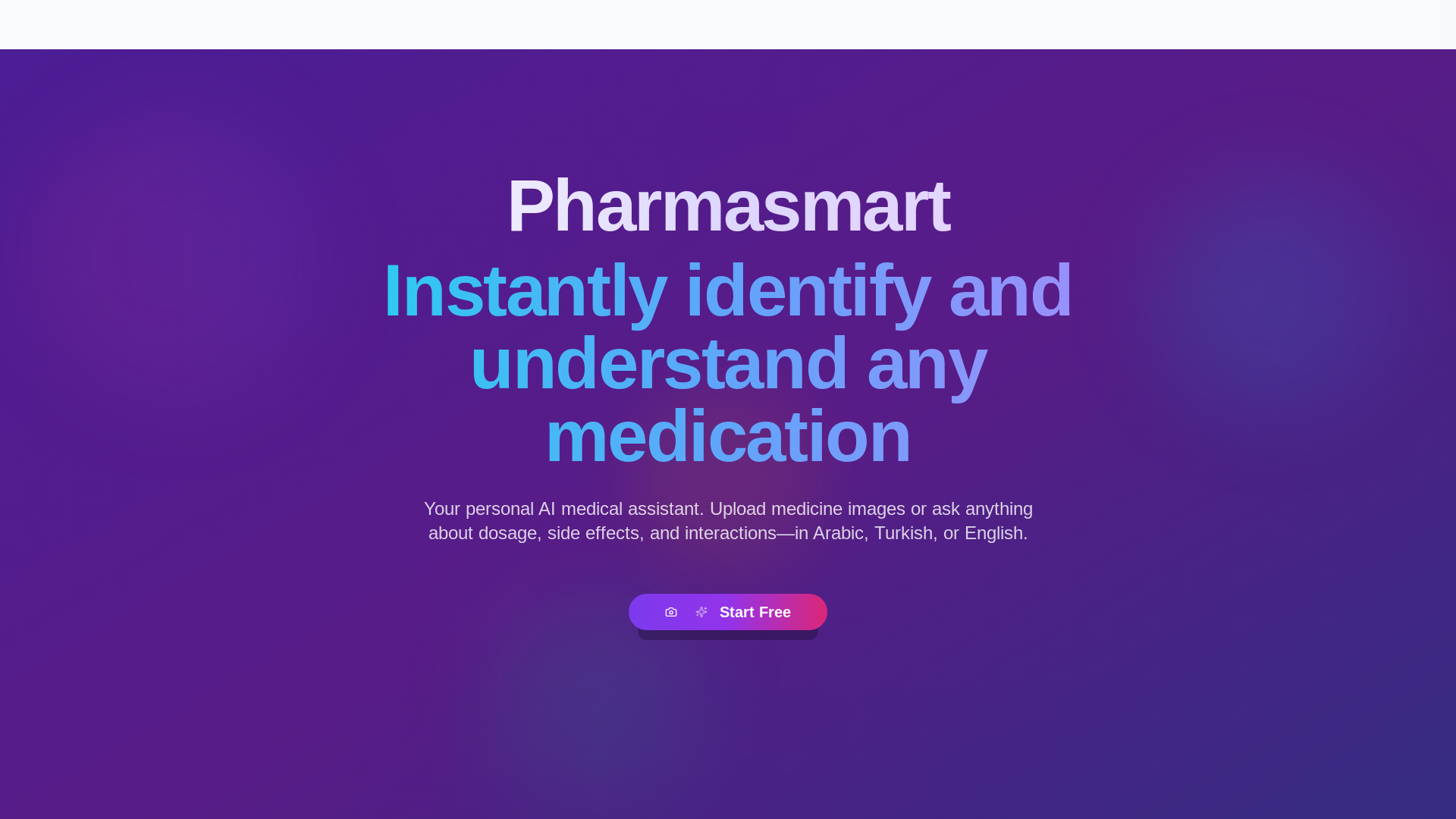 PharmaSmart - AI Medication Identification