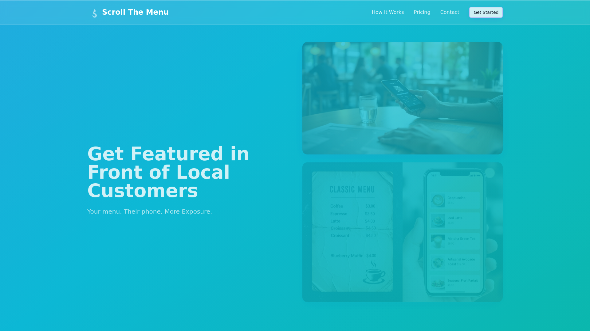Scroll The Menu - Digital Menus + Marketing That Grow Your Business