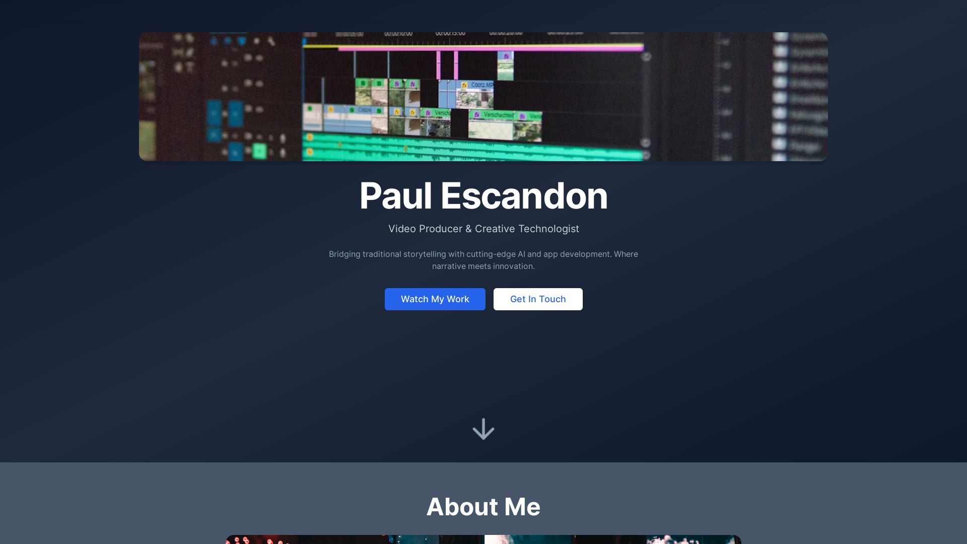 Paul Escandon - Video Producer & Creative Technologist