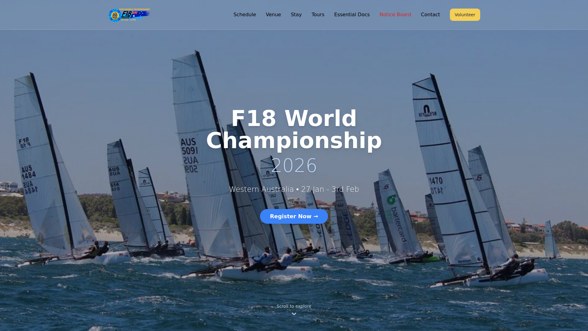 F18 World Championship 2026 Australia