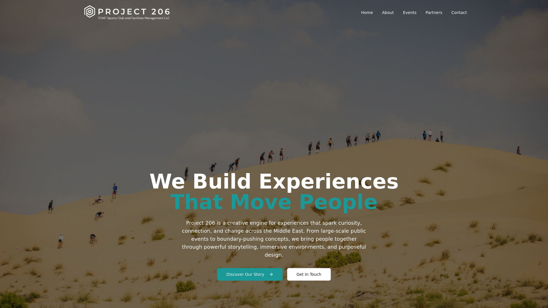 Project 206 - Experiences That Move People