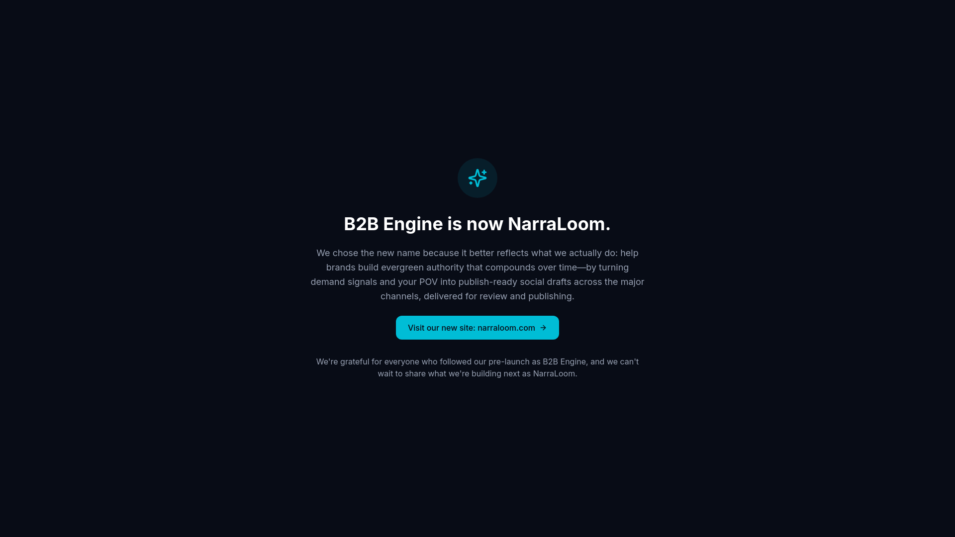 B2B Engine