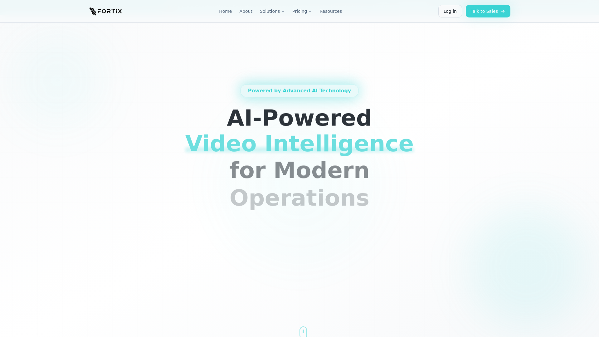Fortix AI - AI-Powered Video Intelligence & Smart CCTV Monitoring