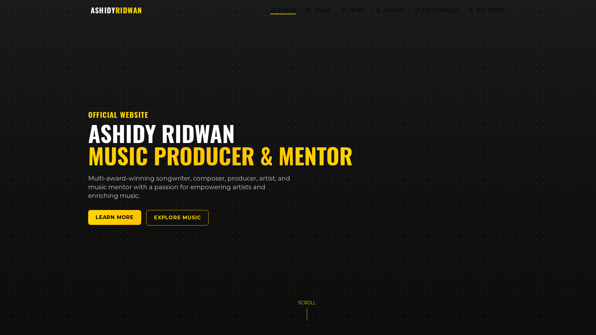 Ashidy Ridwan | Official Website