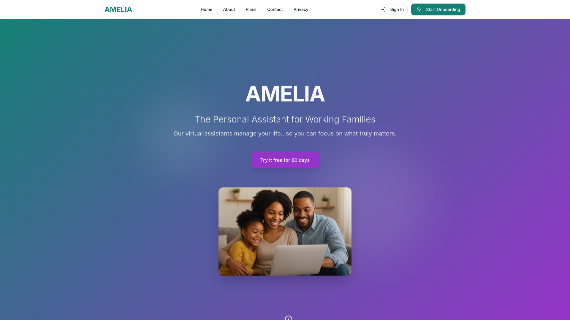 Amelia - Virtual Assistants for Working Families