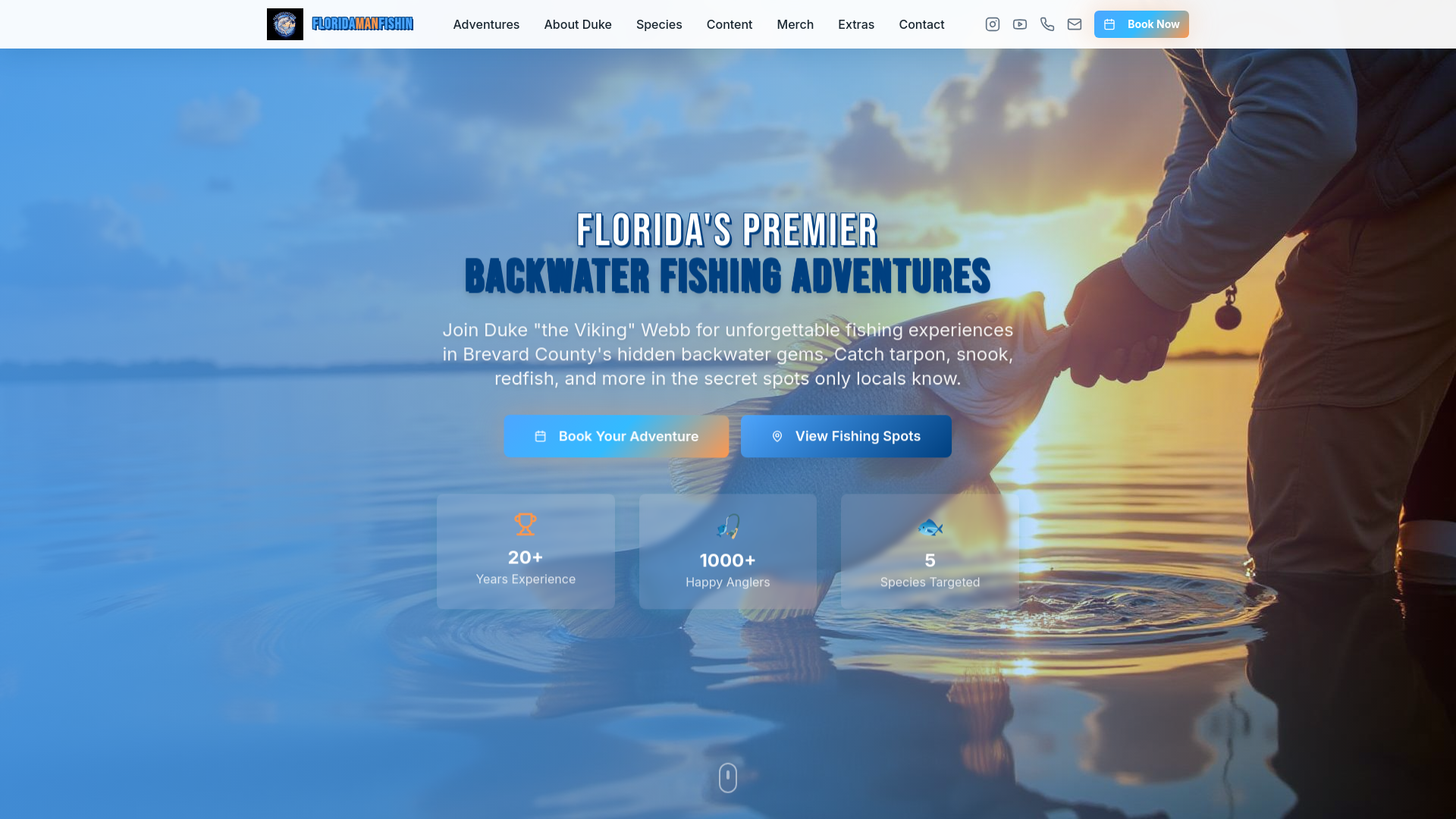 FloridaManFishin - Premier Backwater Fishing Adventures in Brevard County