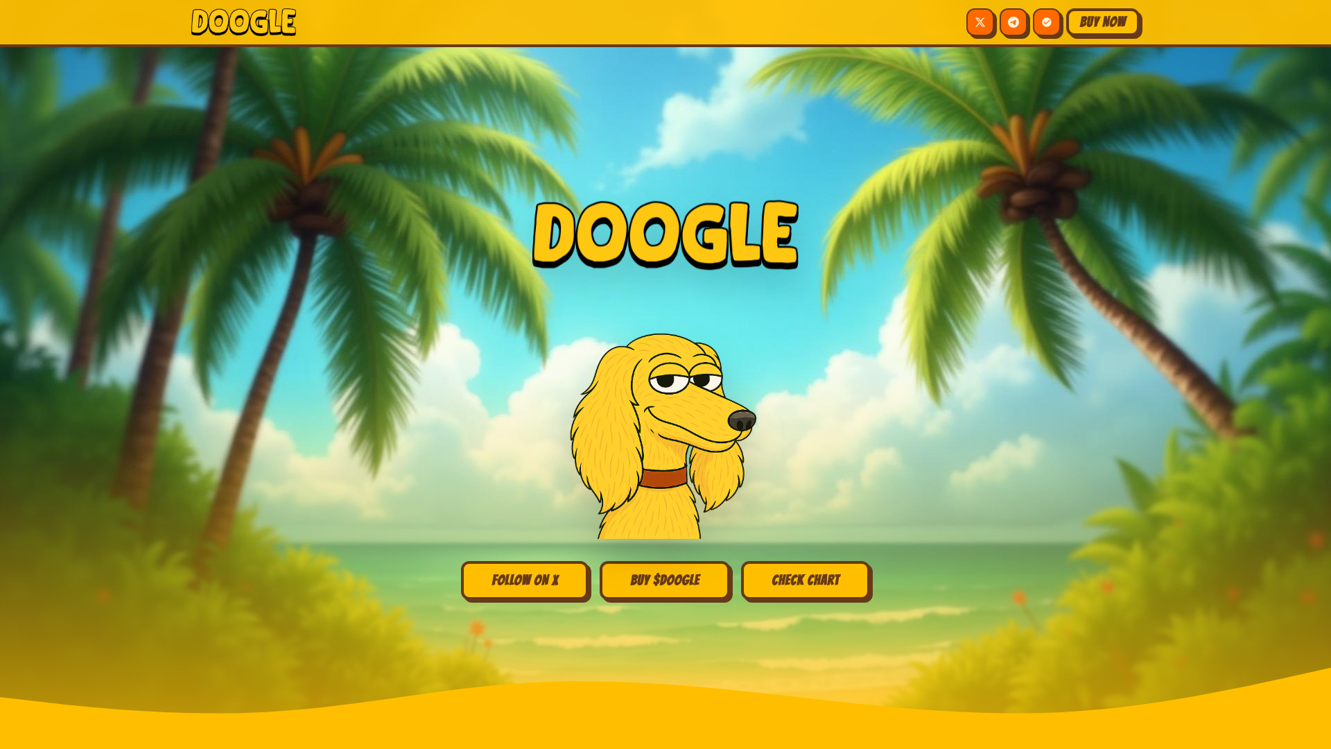 DOOGLE - Matt Furie's First Dog Creation | Memecoin on Ethereum