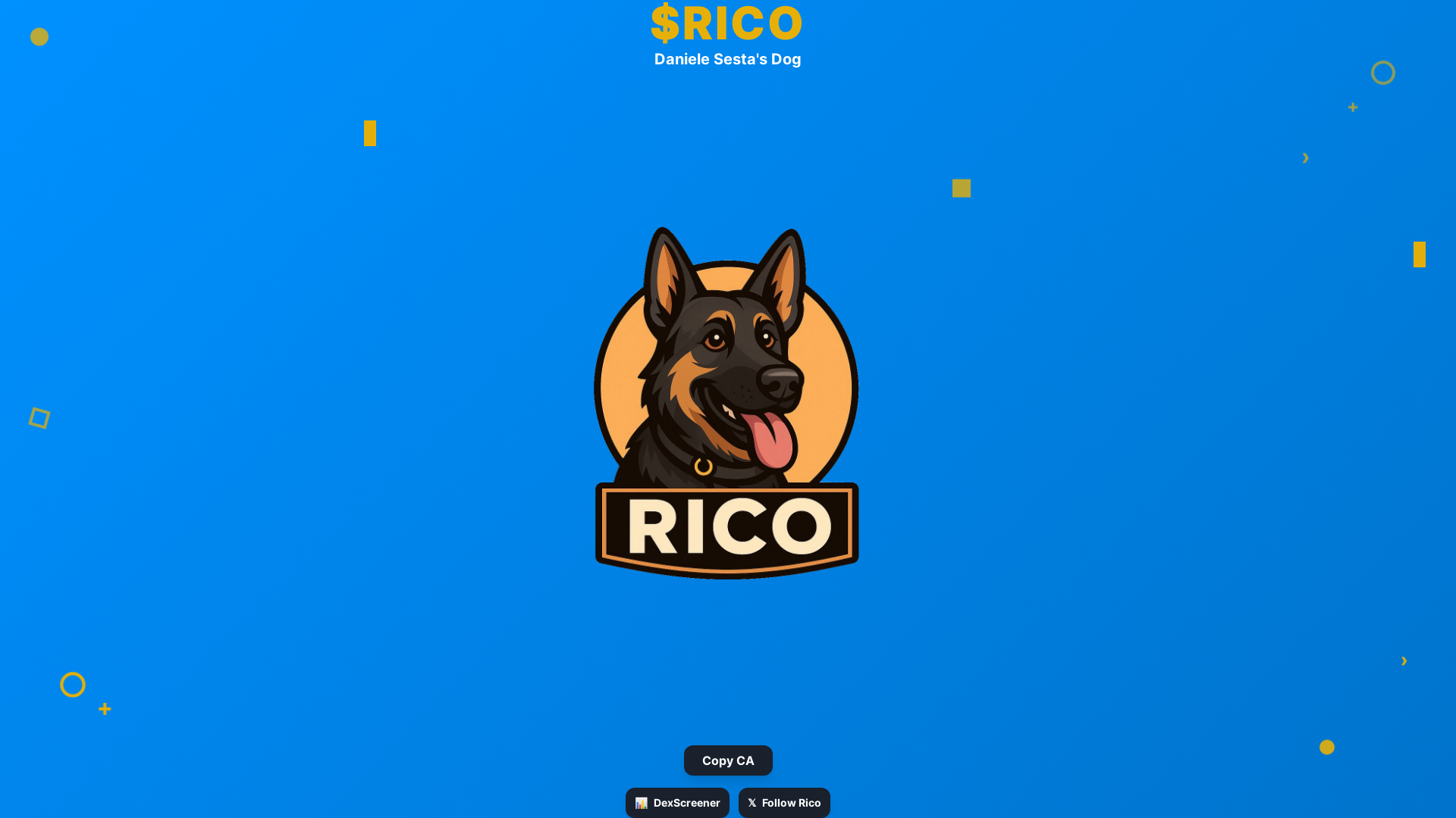 $RICO - Daniele's Dog