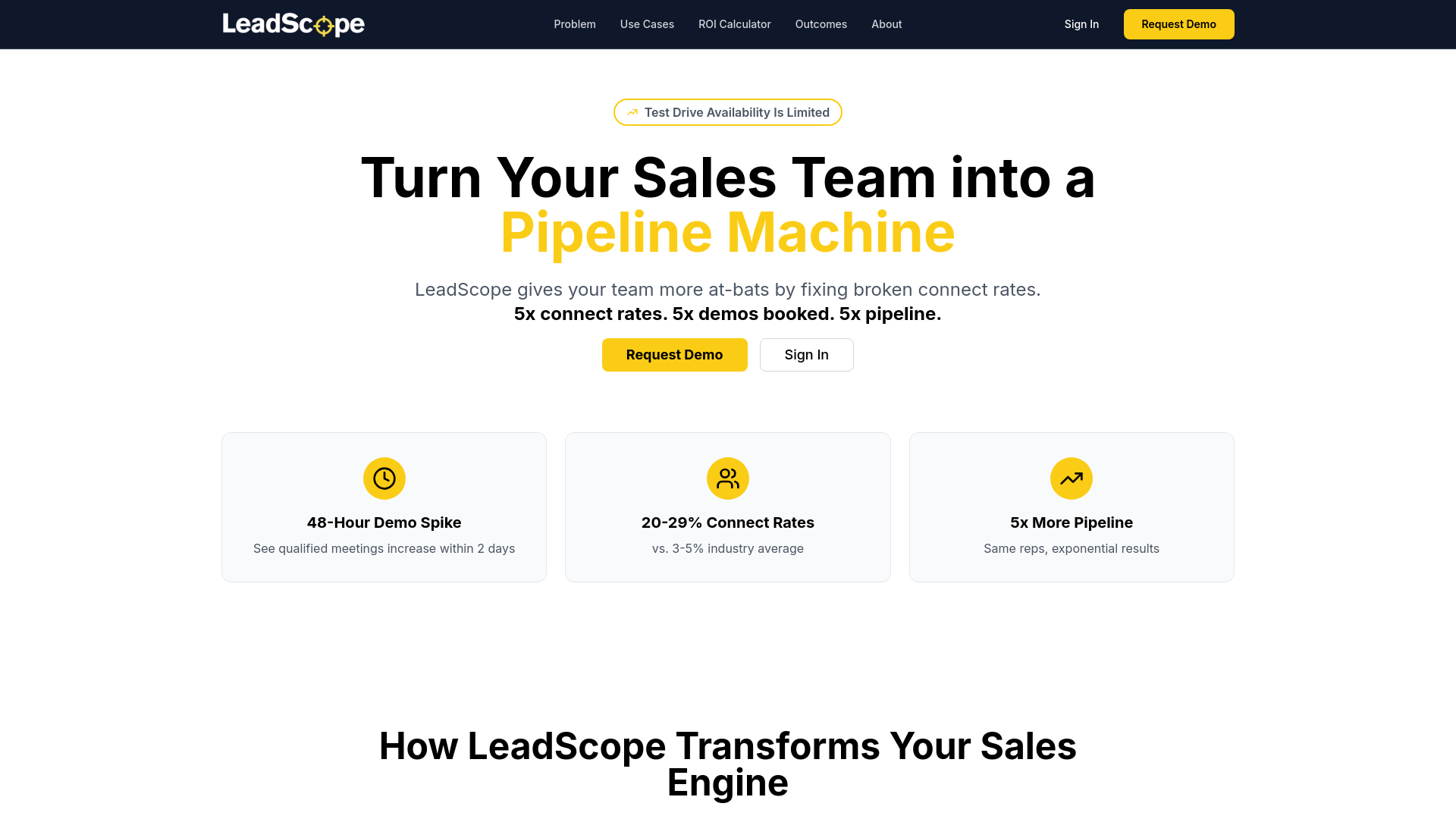 LeadScope - Sales Intelligence Platform