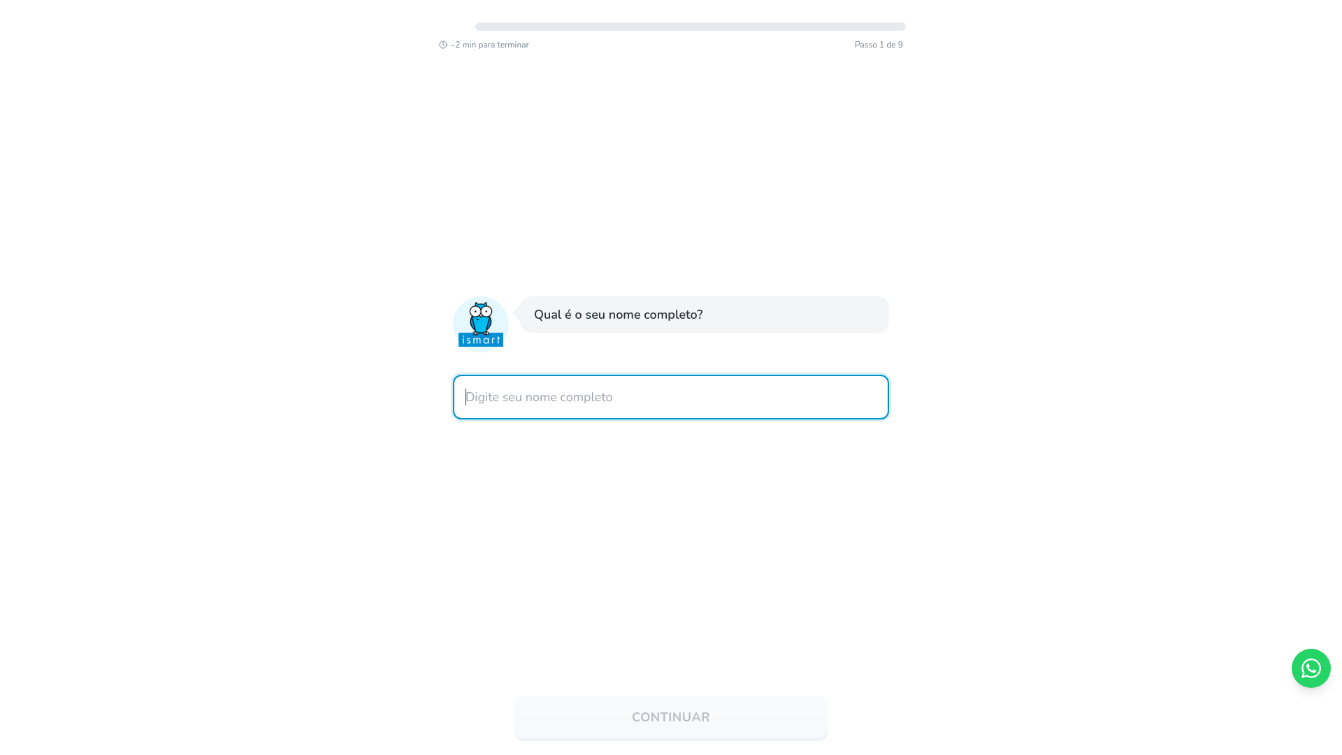 Ismart — Processo Seletivo