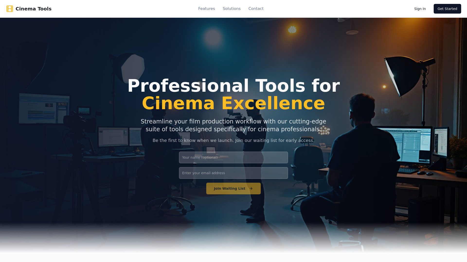 Cinema Tools - Professional Film Production Software
