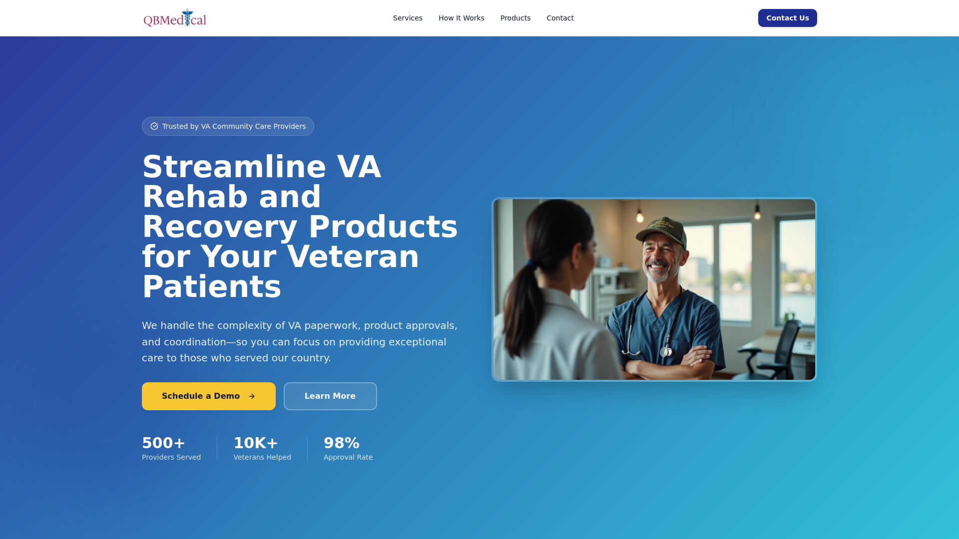 QB Medical | VA Durable Medical Equipment Solutions