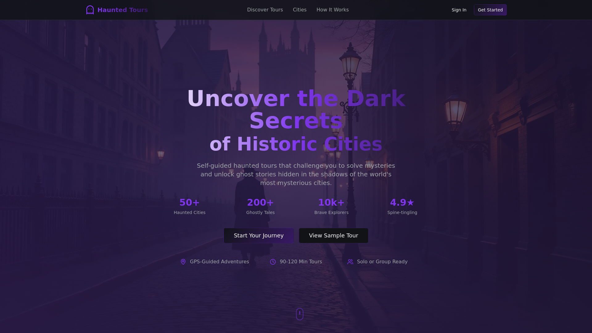 Haunted Tours - Self-Guided Ghost Adventures