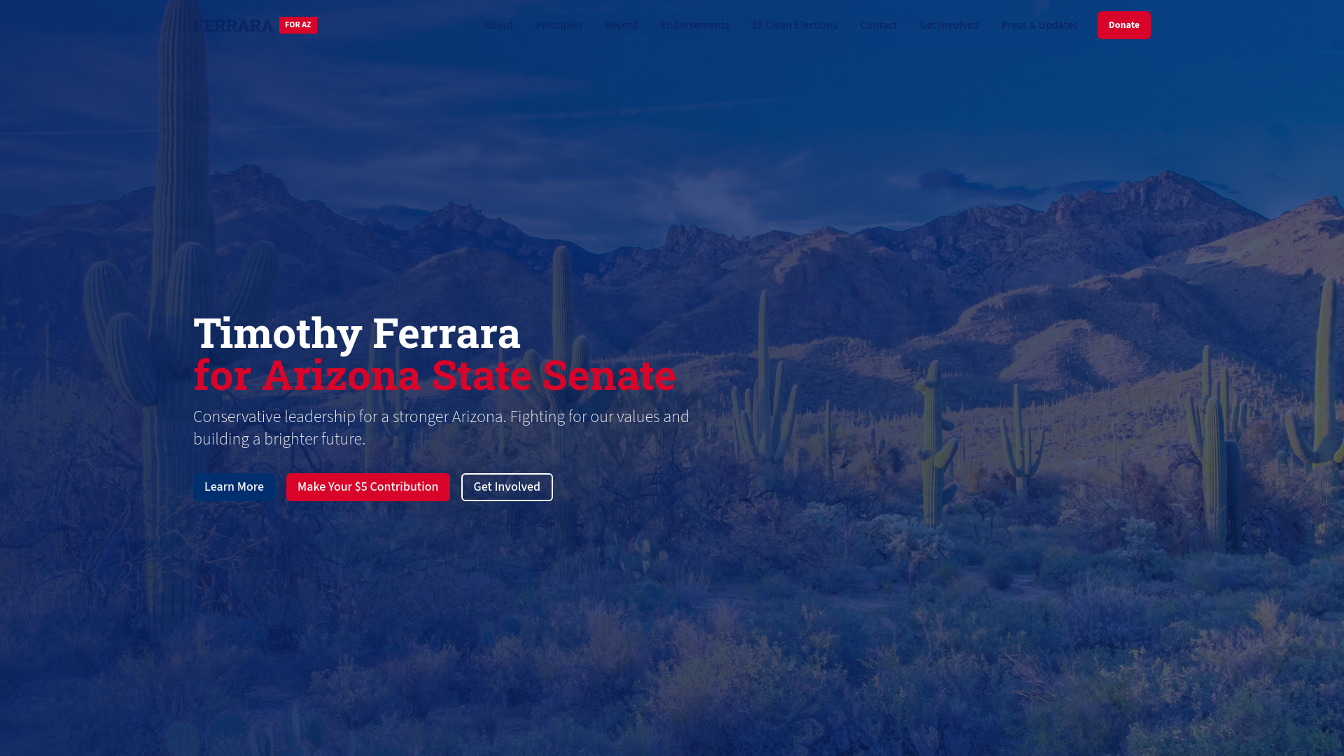 Timothy Ferrara for Arizona State House