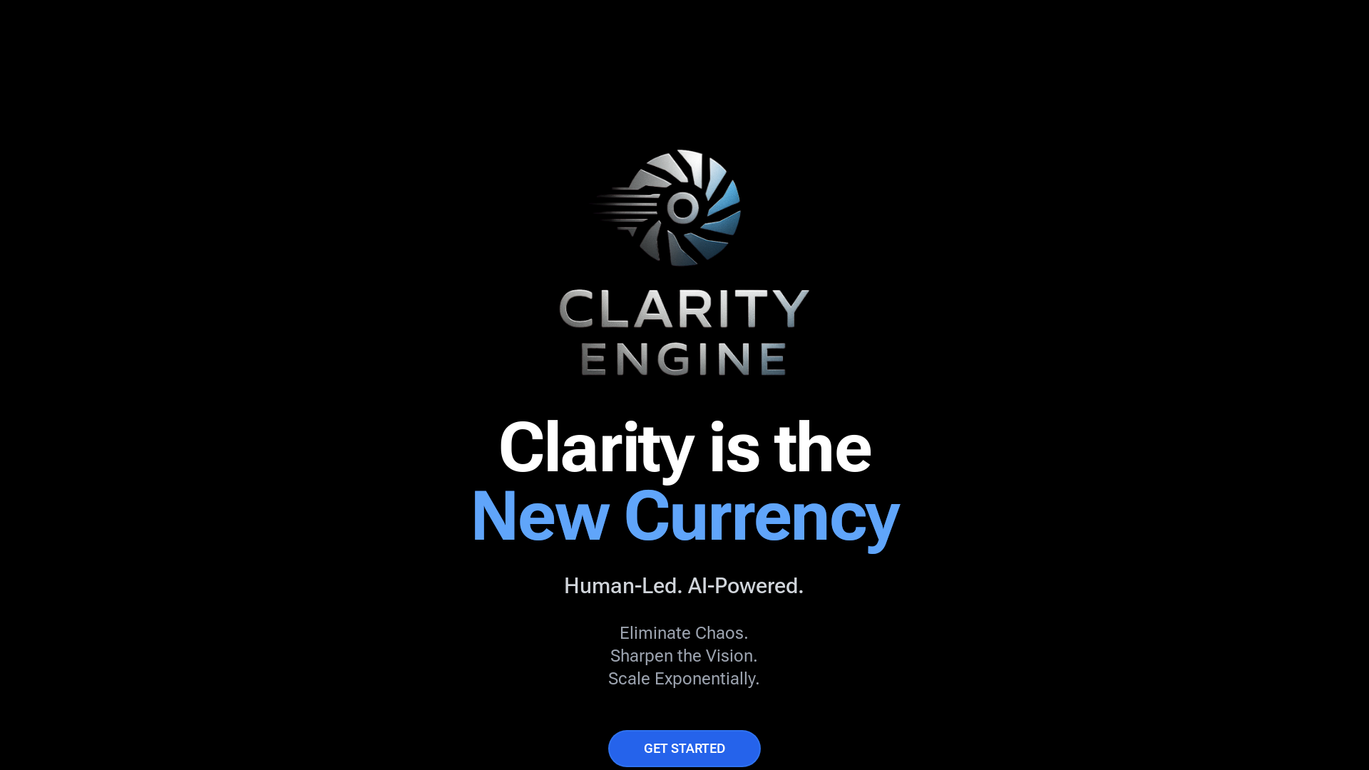 Clarity Is The New Currency.