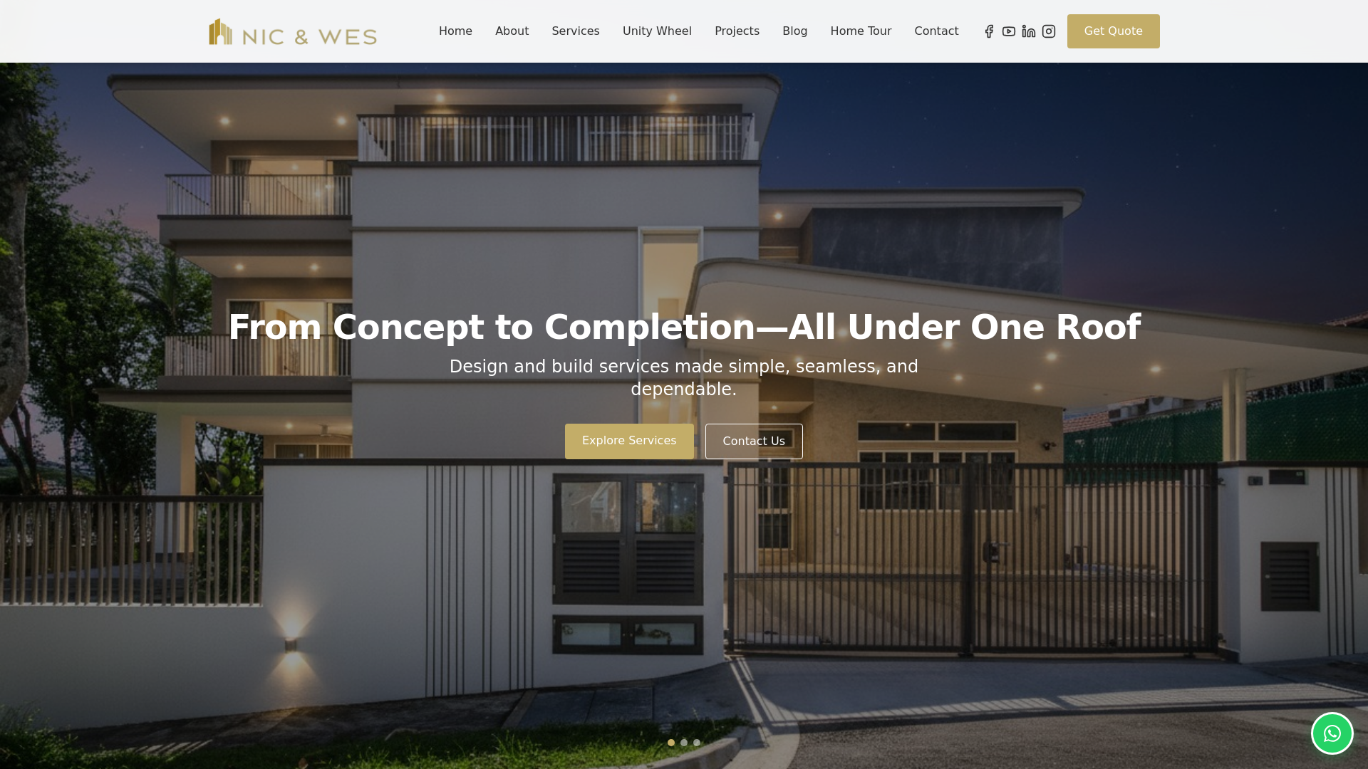 Landed House Builders Singapore - Luxury Home Construction | Nic & Wes