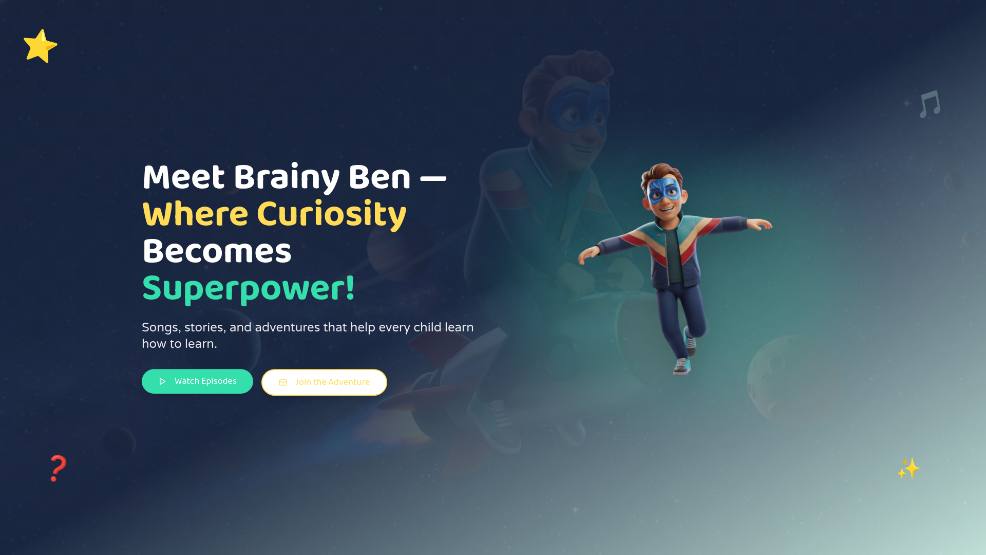 Brainy Ben - Where Curiosity Becomes Superpower