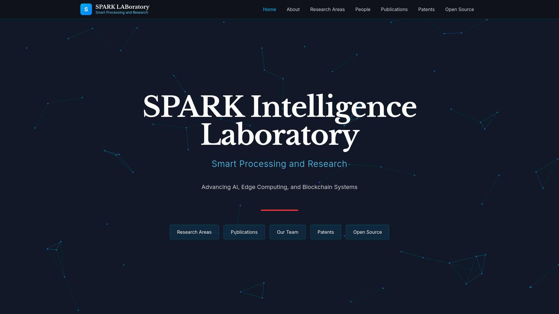 SPARK Intelligence Laboratory - Smart Processing and Research