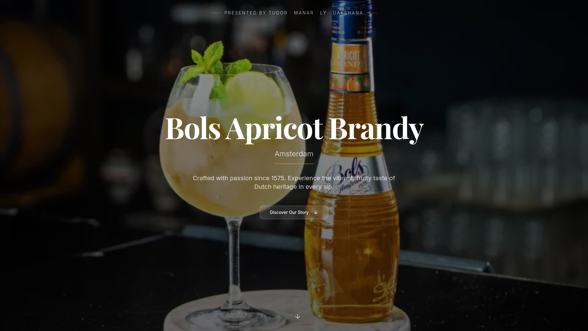 Bols Apricot Brandy - Dutch Heritage Since 1575