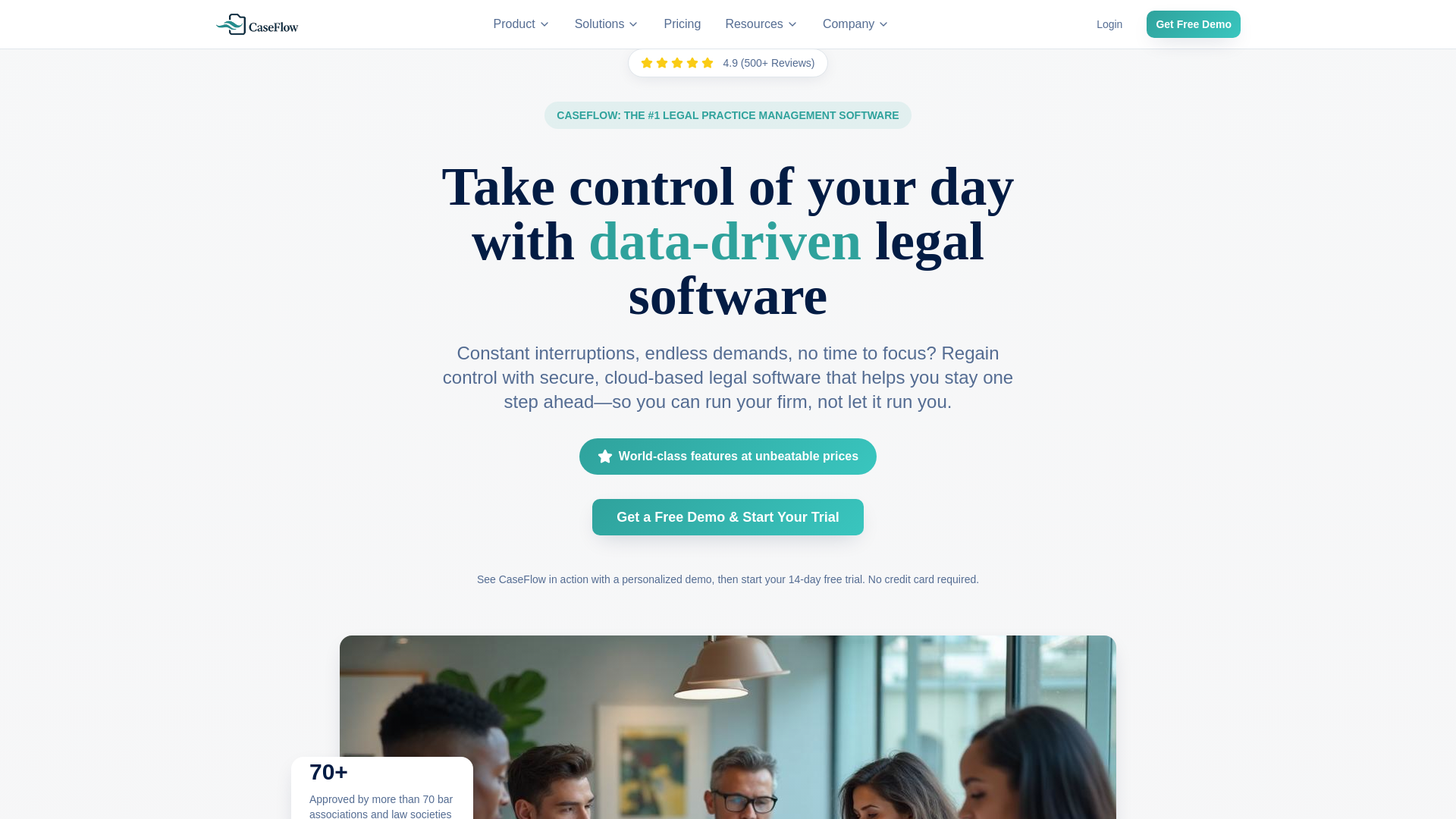 CaseFlow - Legal Practice Management Software