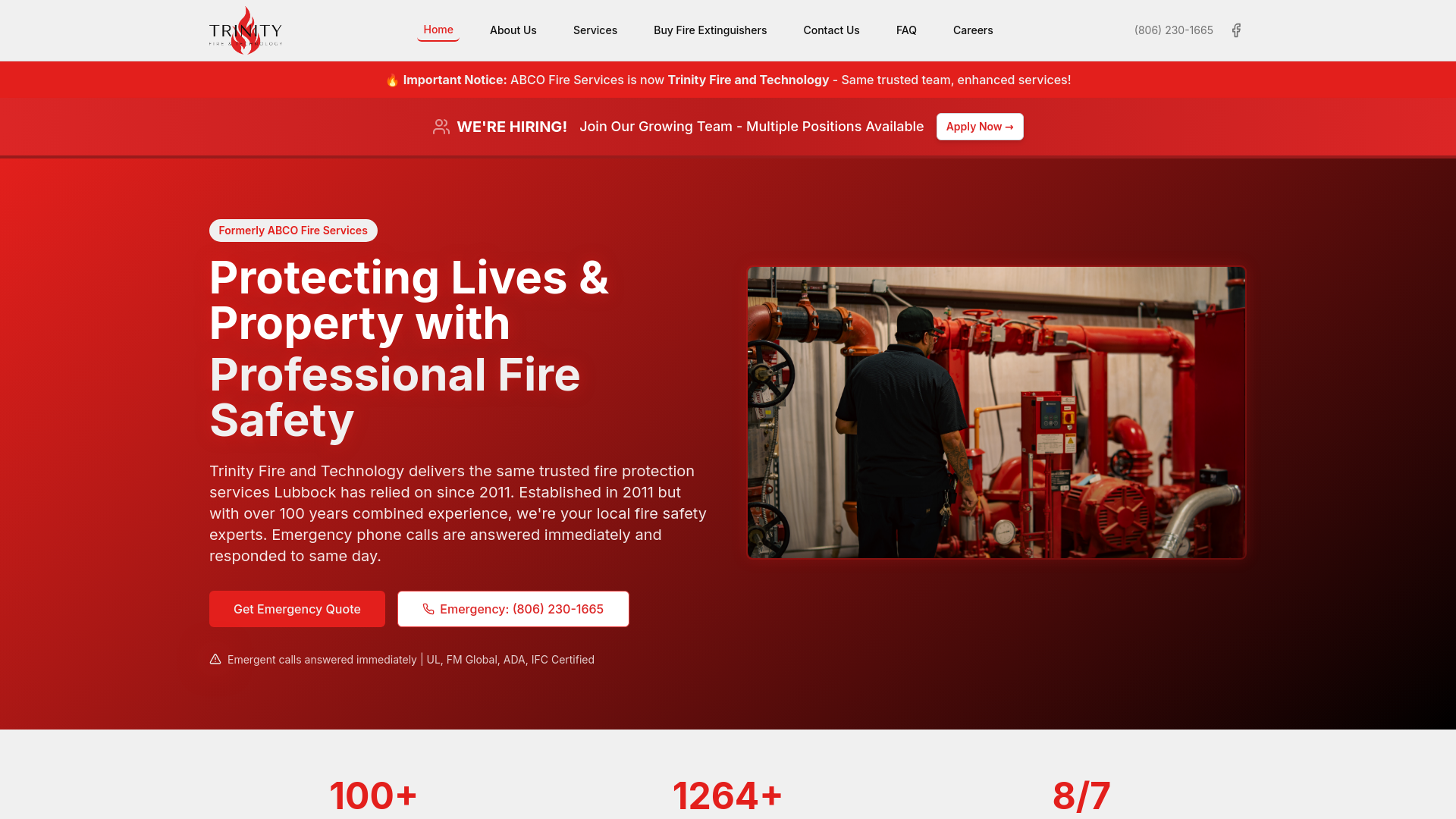 Trinity Fire & Technologies - Fire Protection Services, Fire ...