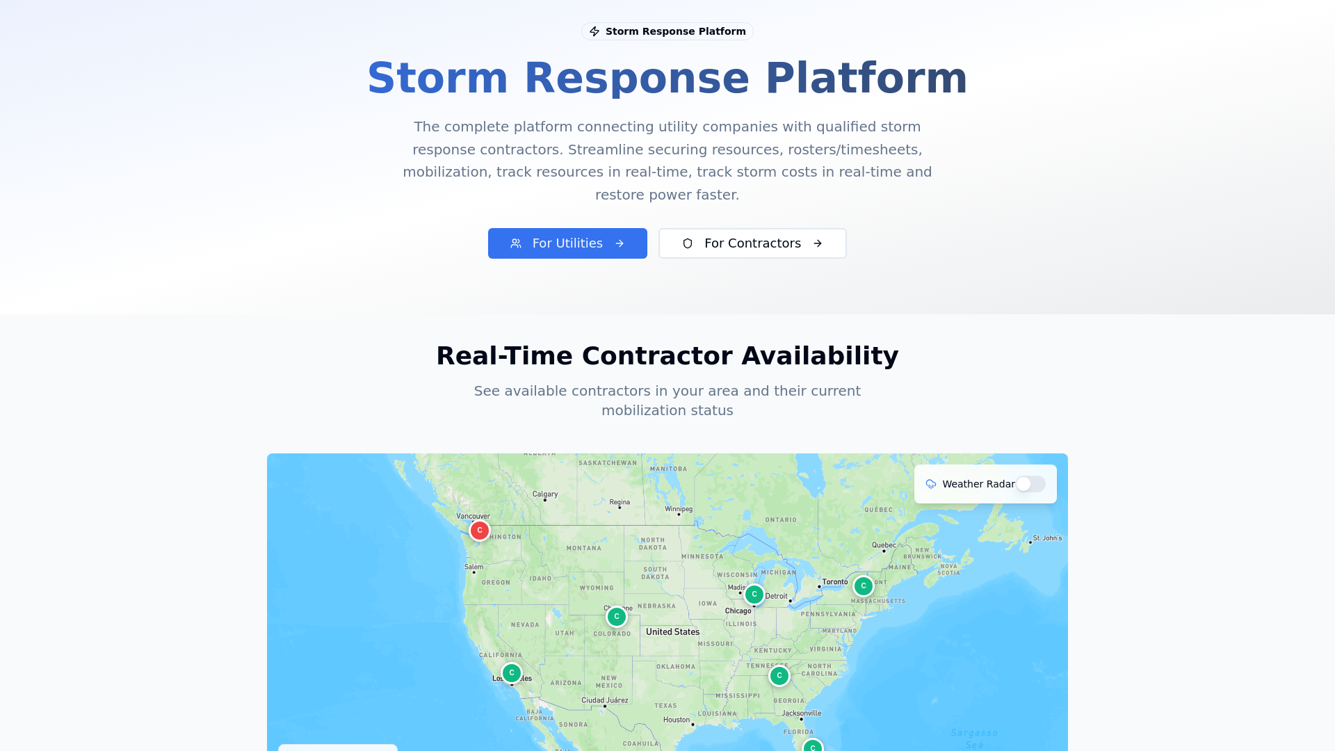 Utility Storm Resources