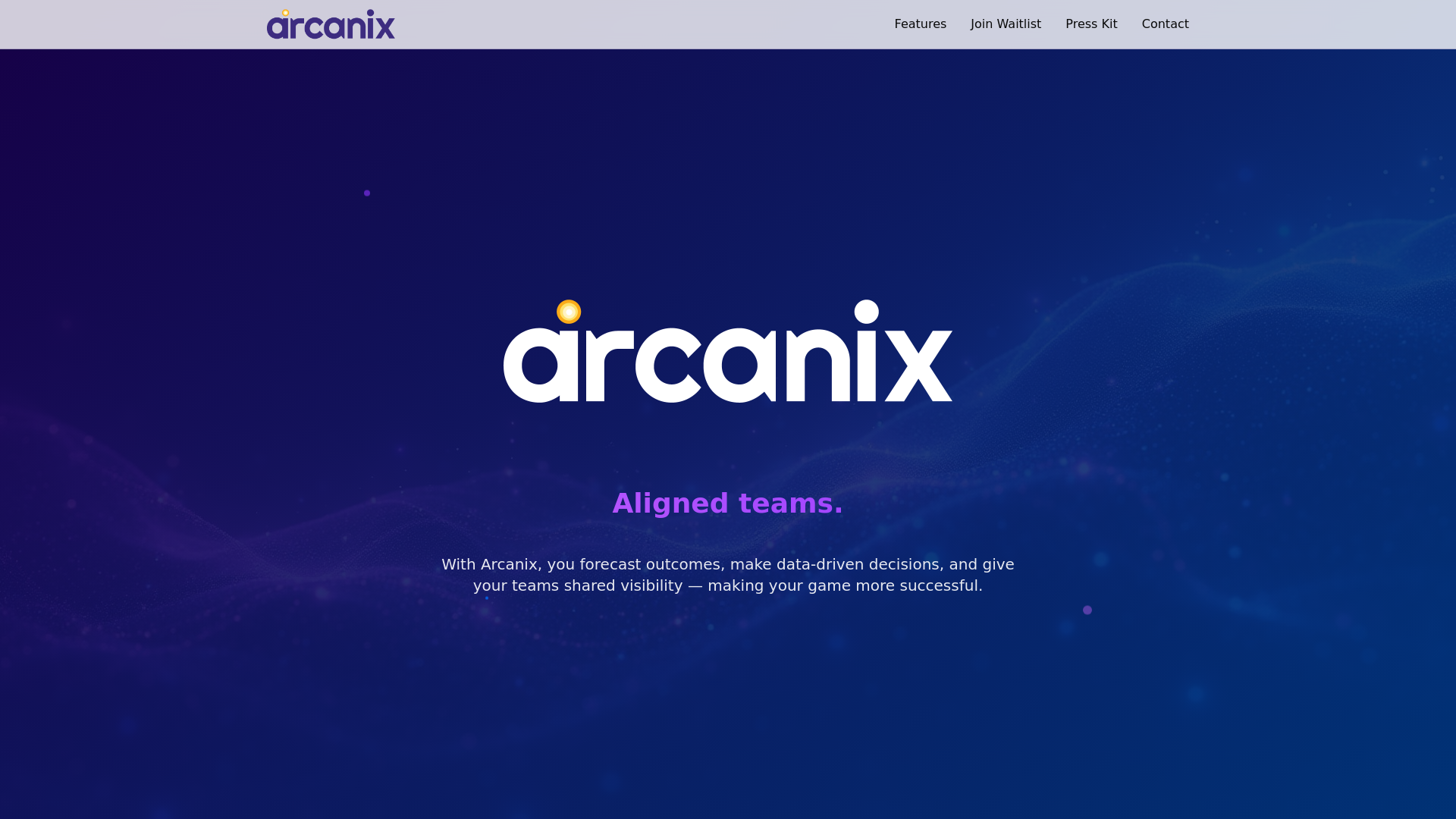 Arcanix - LiveOps Strategy Platform