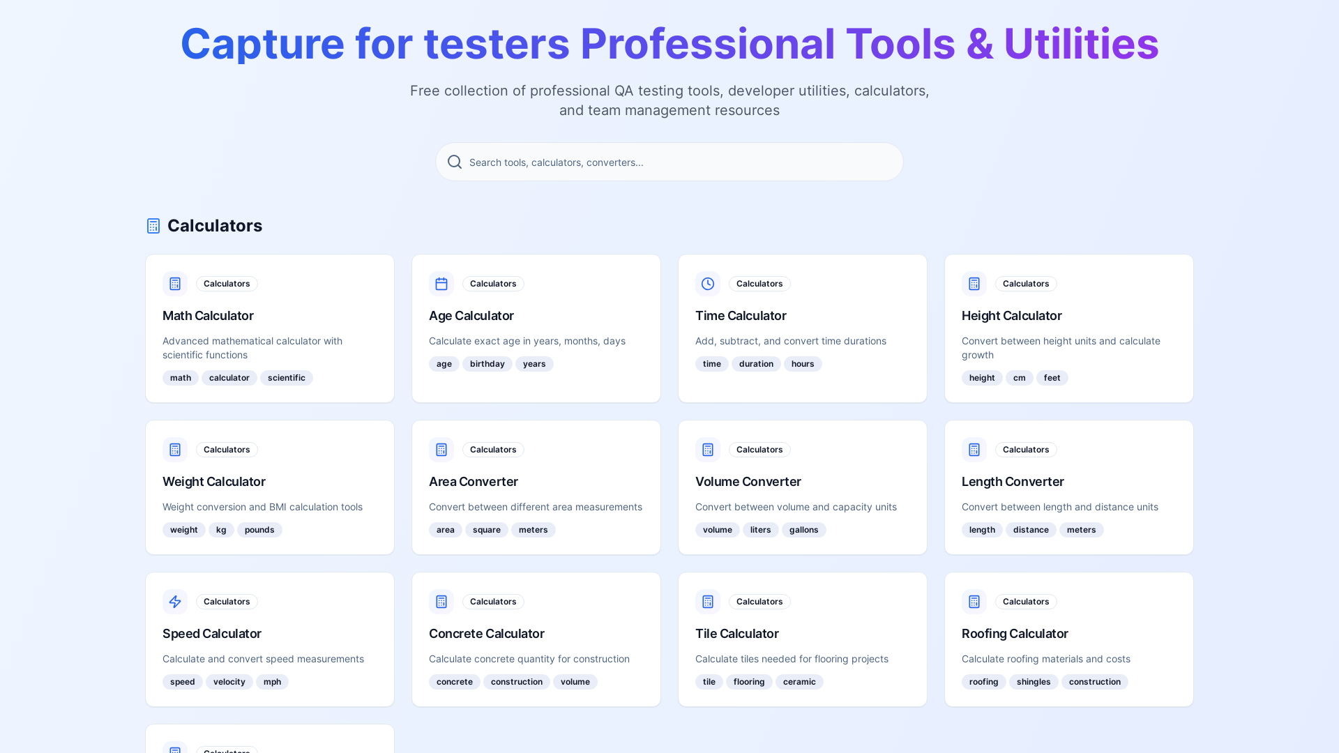 Capture - Free QA Testing Tools | Software Testing, Test Automation ...