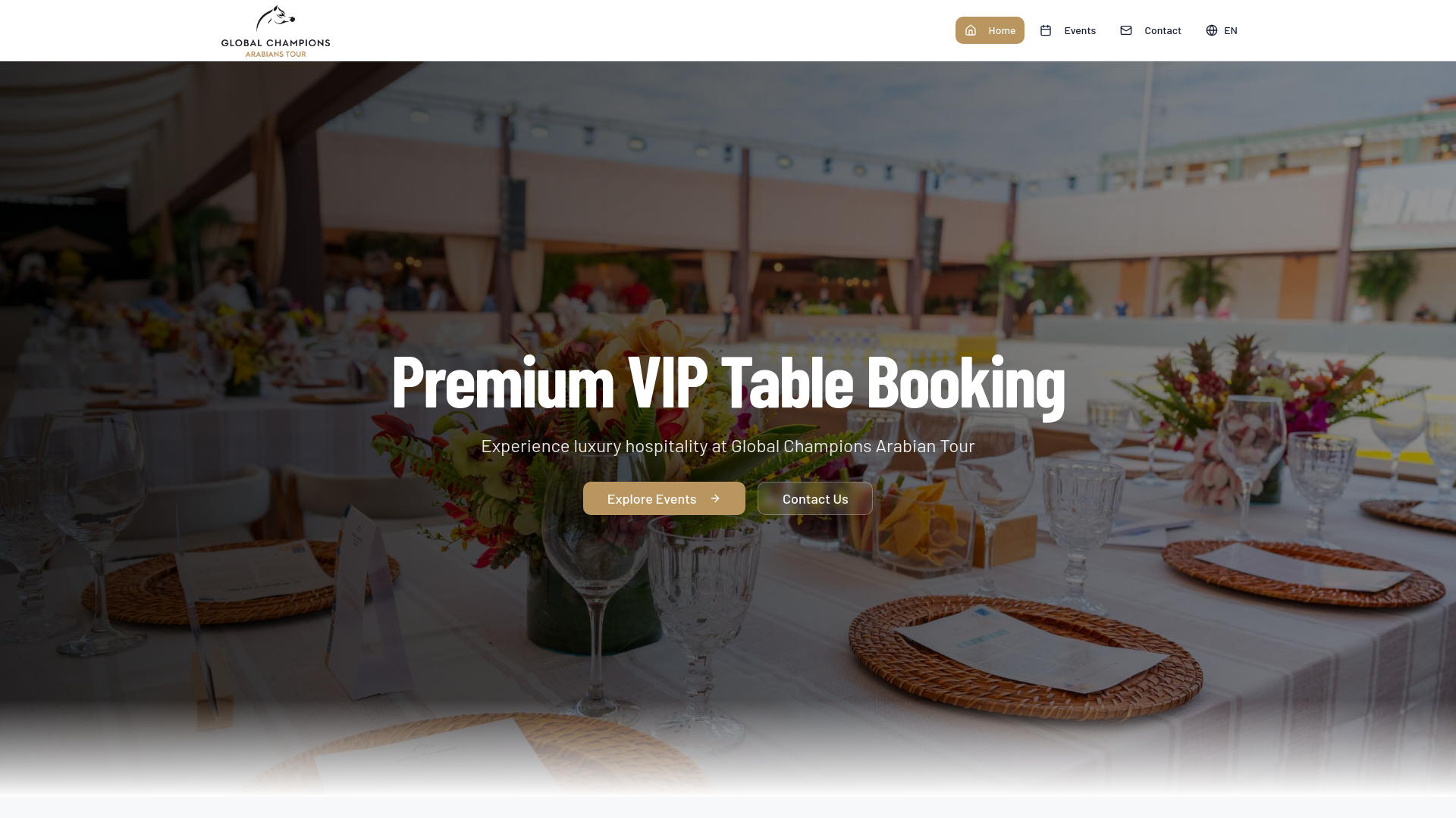 GCAT Booking - Premium VIP Table Reservations
