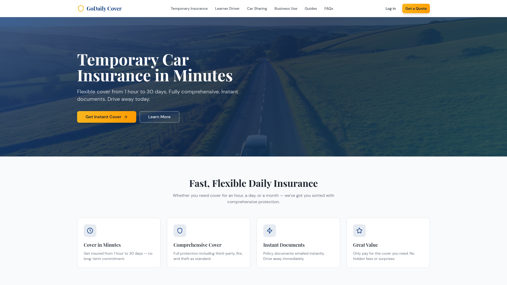 Best Temporary Car Insurance UK 2026 | Provider Comparison