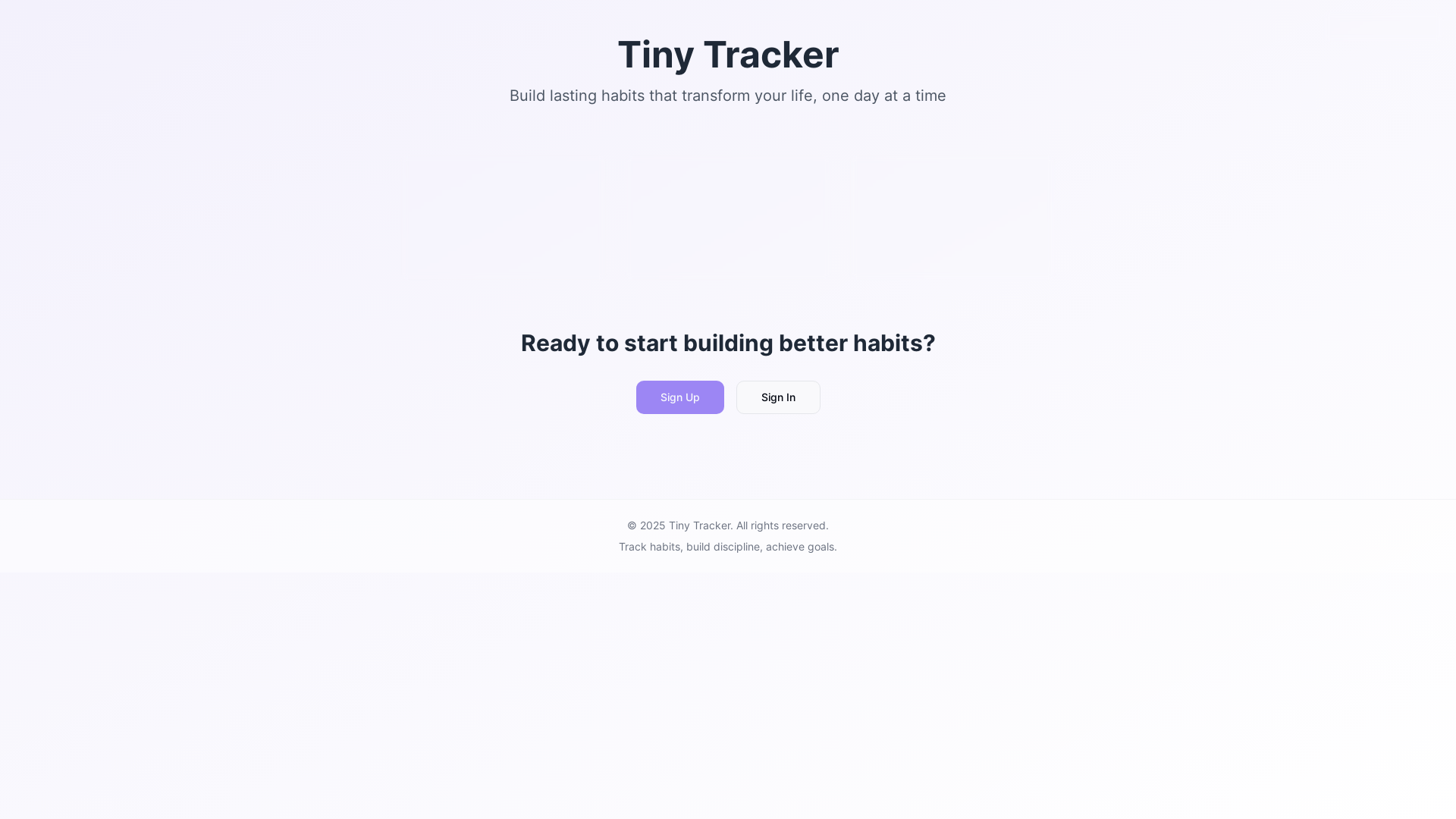 Tiny Tracker