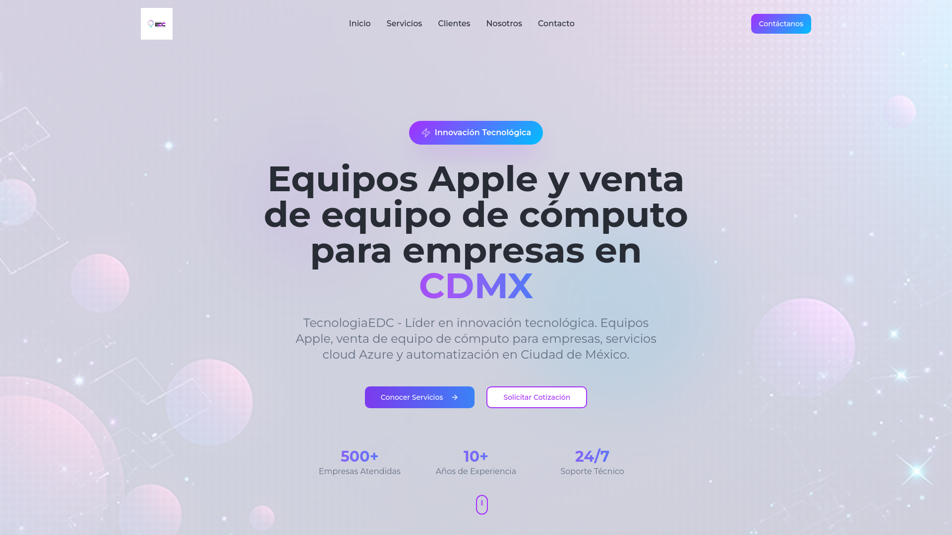 Equipos Apple y Venta de Equipo de Cómputo CDMX | TecnologiaEDC