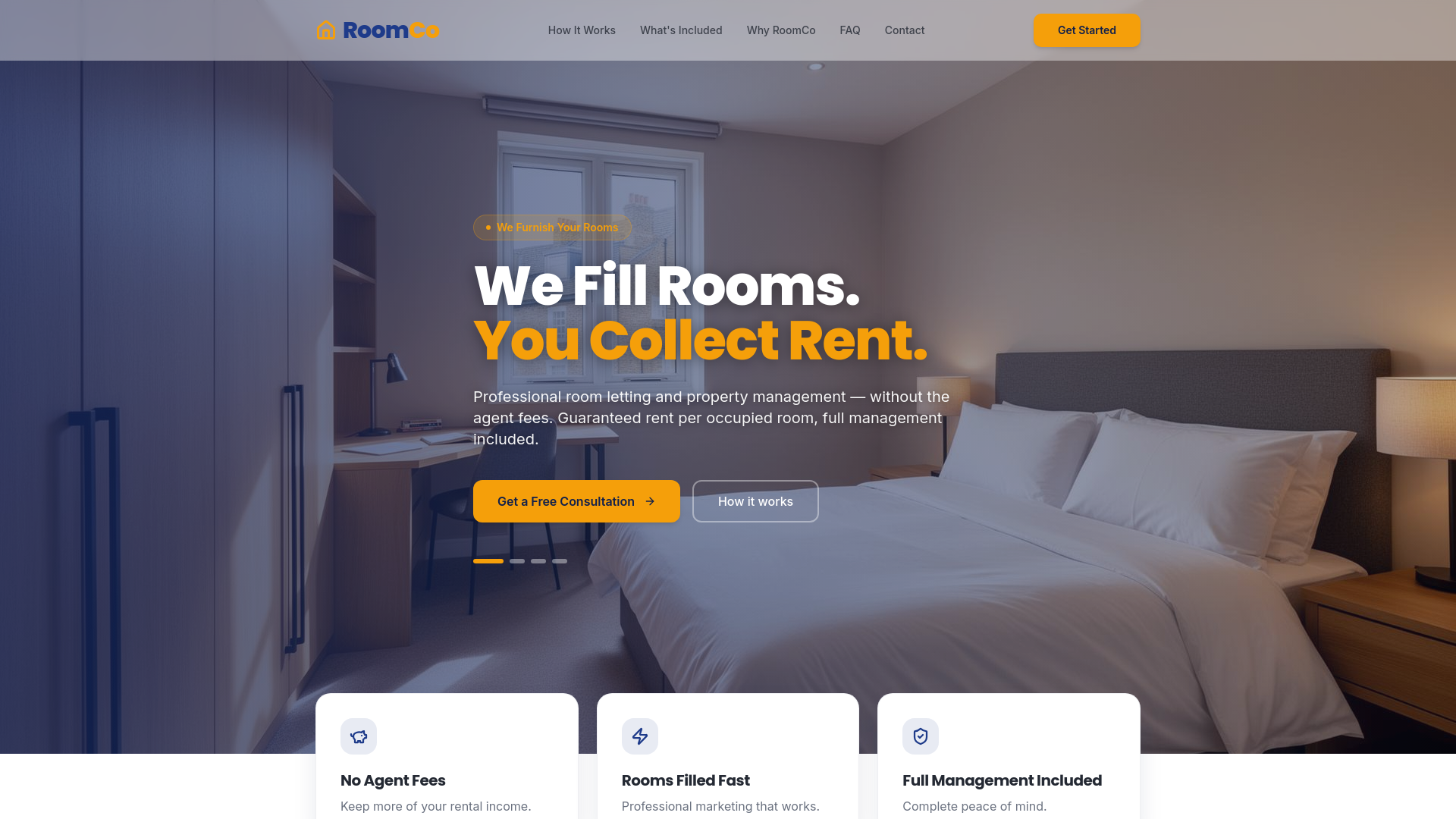 RoomCo - Professional Room Letting & Property Management | North West