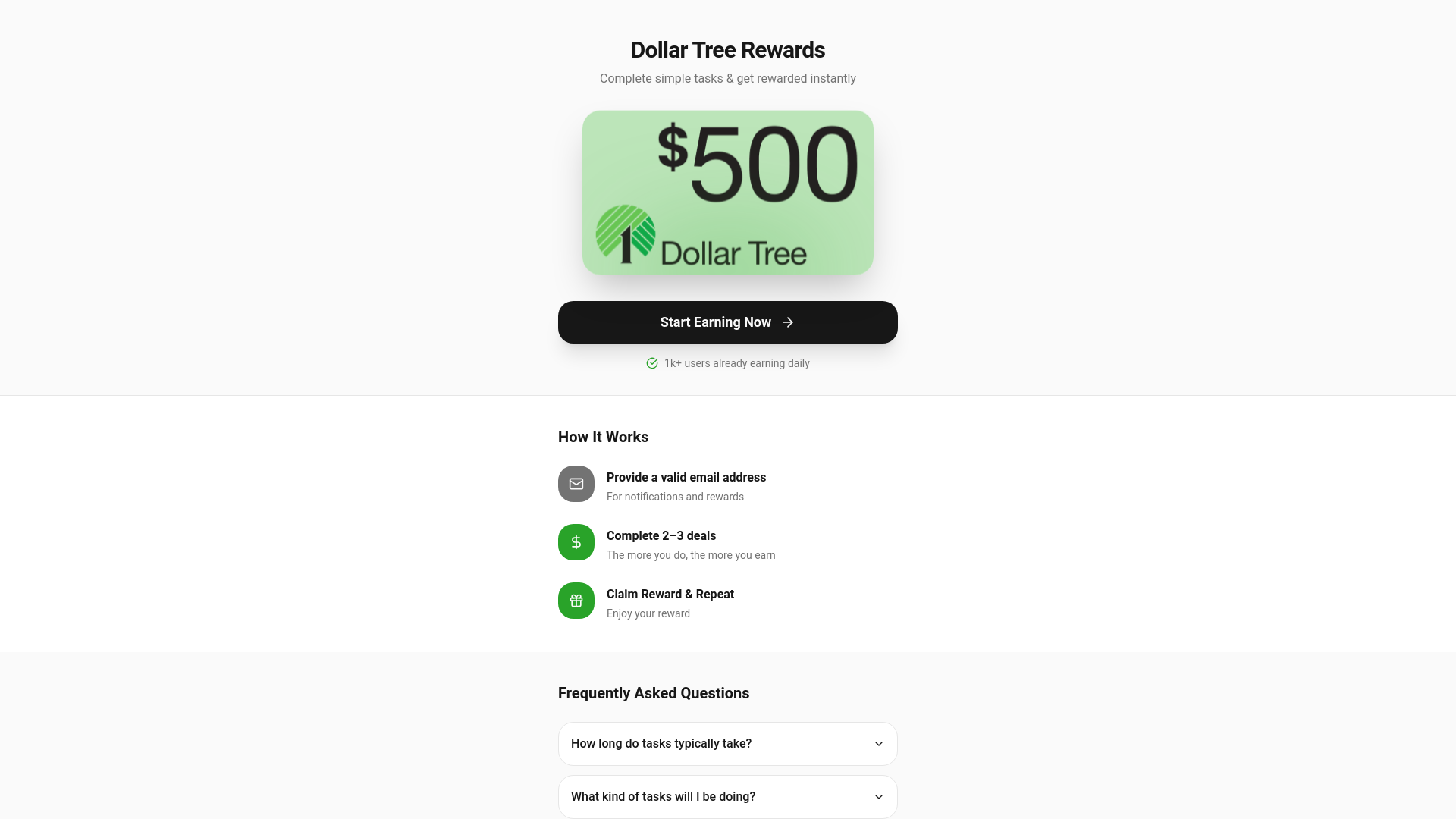 Dollar Tree Rewards