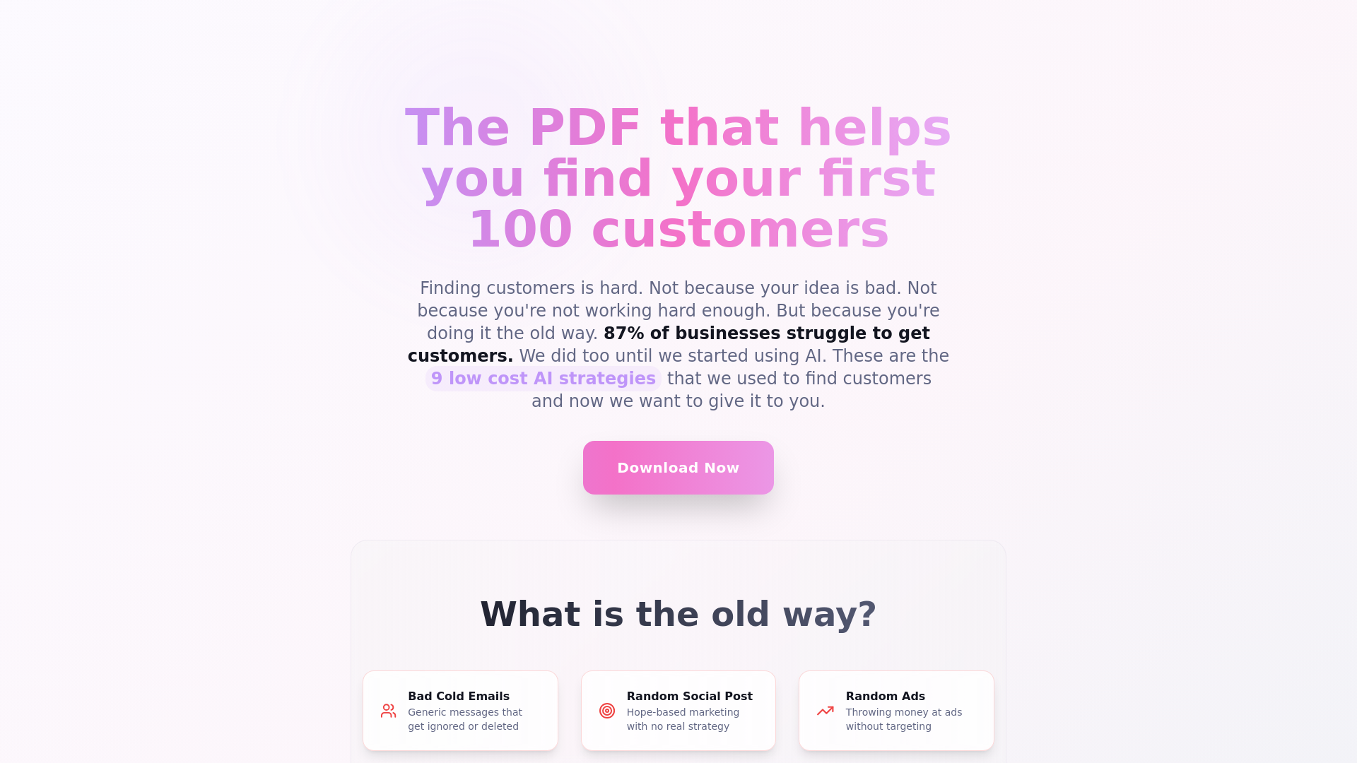9 Easiest Ways to Find Your Customers - Free Guide | nas.io