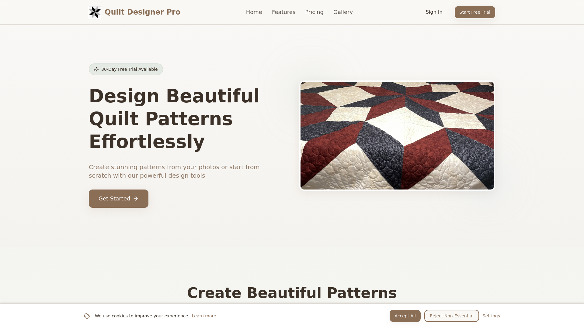 Quilt Designer Pro - Design Beautiful Quilt Patterns Effortlessly